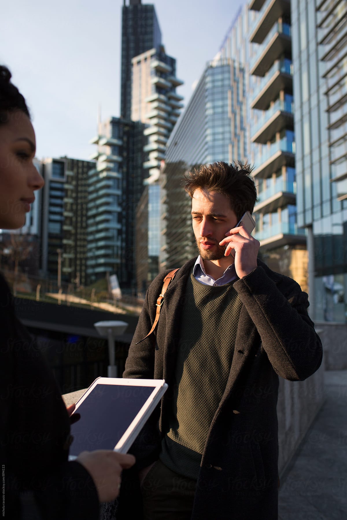 "Business People Using Technology" by Stocksy Contributor "Michela ...