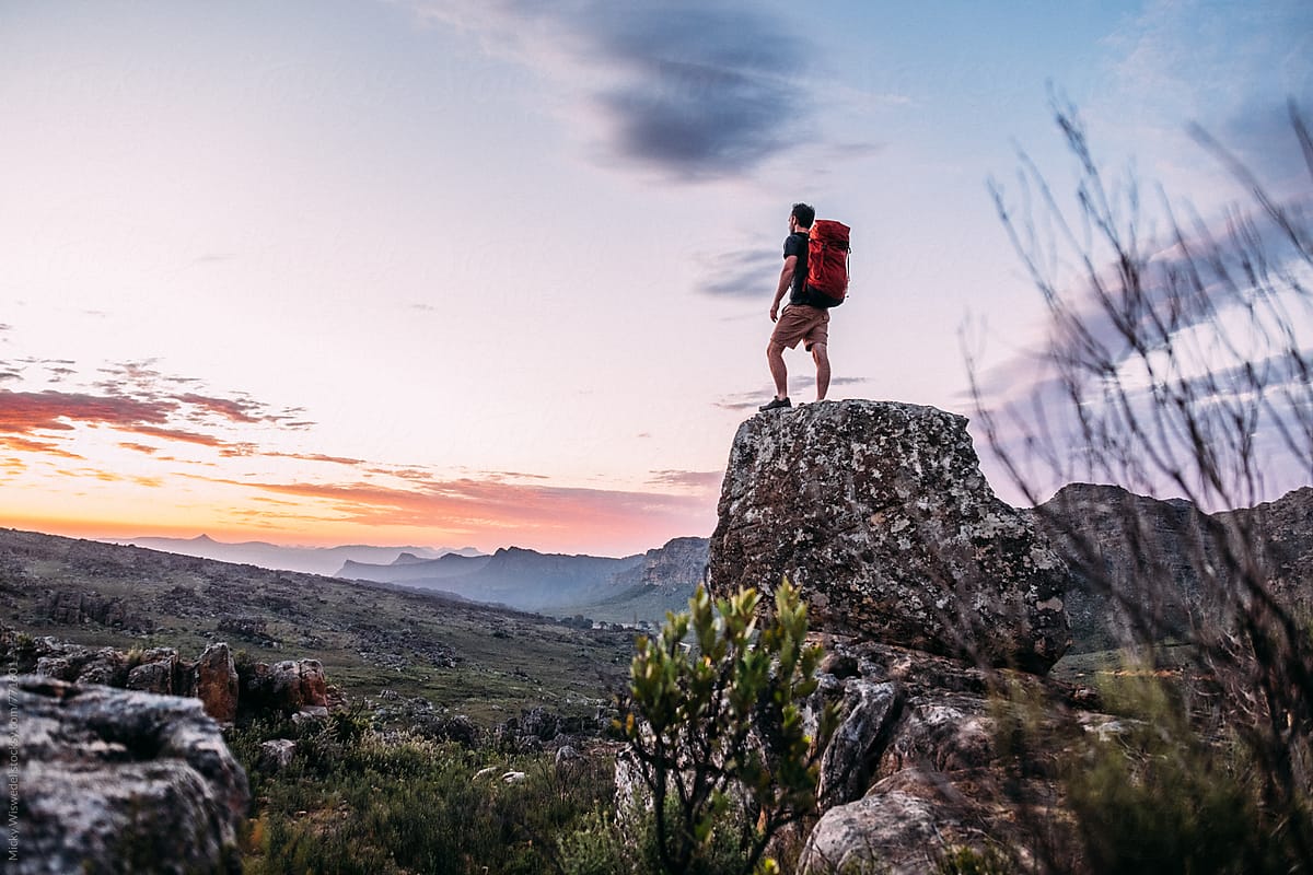 "Hiking In Nature" by Stocksy Contributor "Juno" - Stocksy