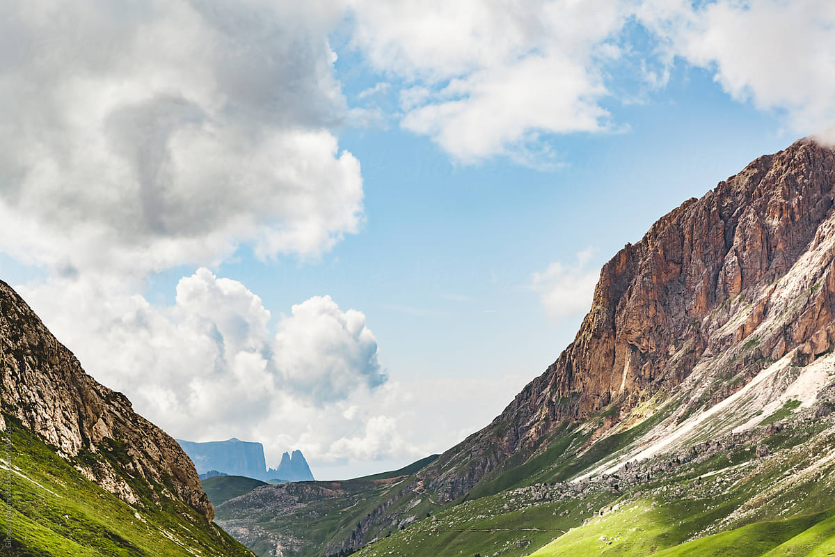 "Dolomite Mountains, Alpine Landscape In Italy" by Stocksy Contributor ...