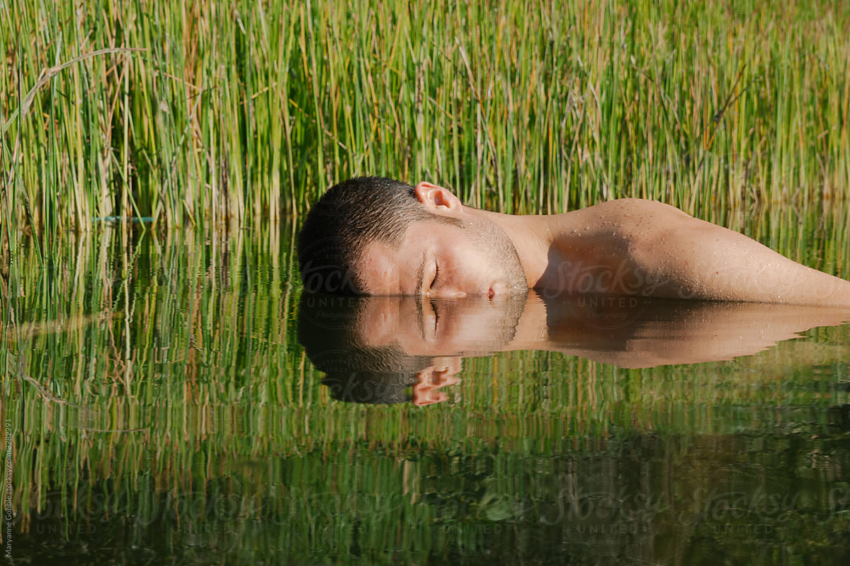"Close To Nature Portrait Water Reflection" by Stocksy Contributor ...