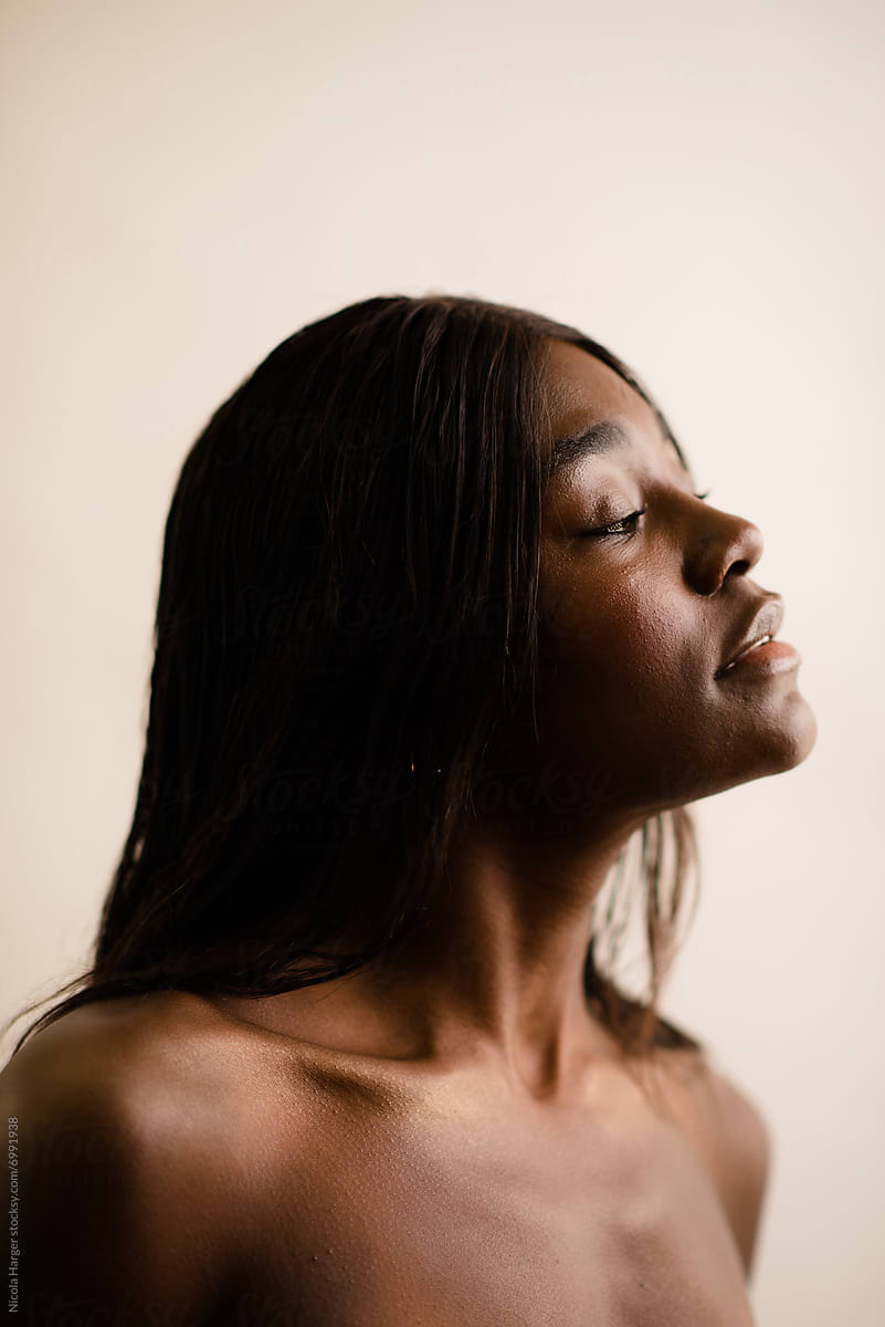 "Close Up Beauty Portrait In Natural Light" by Stocksy Contributor ...