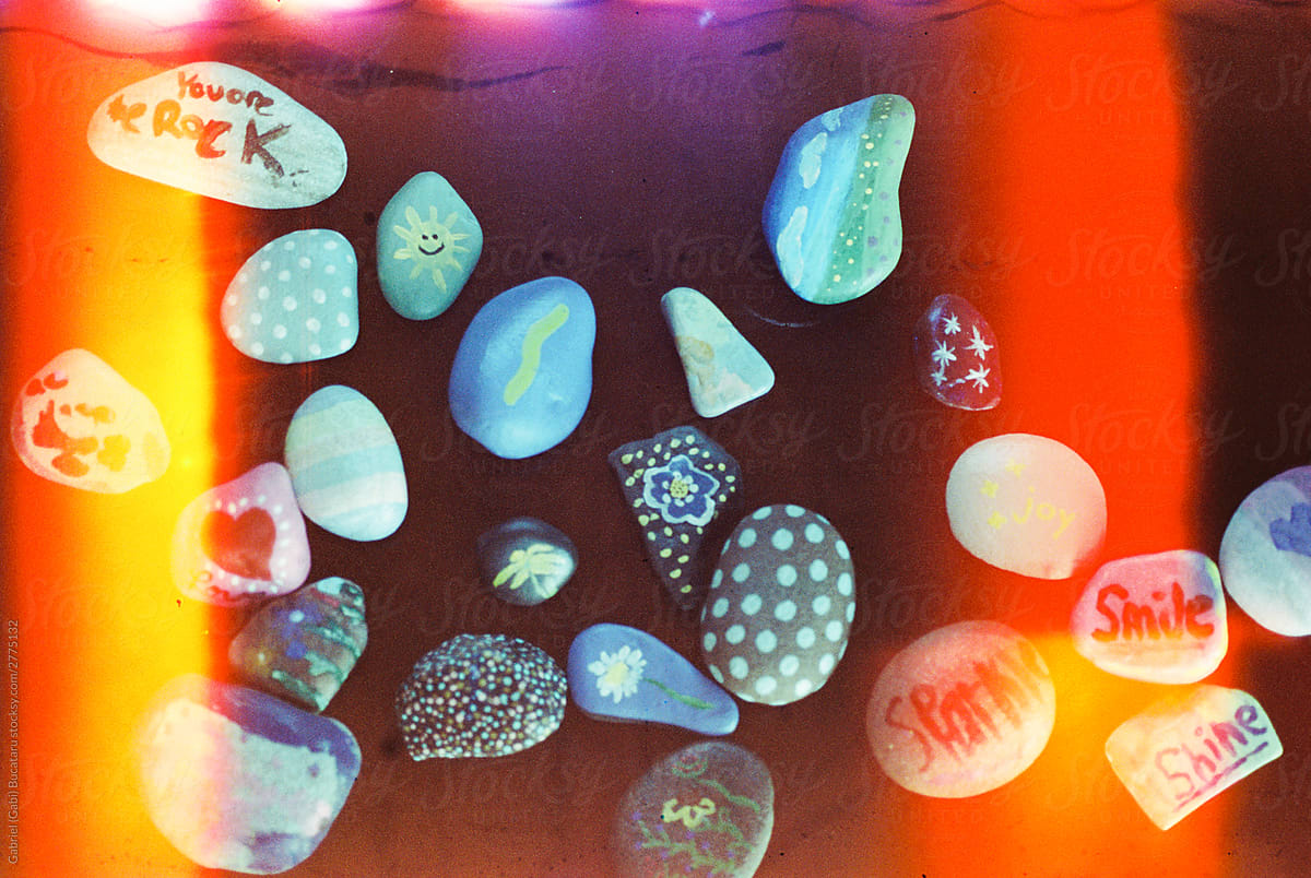 "Painted Rocks" by Stocksy Contributor "Gabi Bucataru" - Stocksy