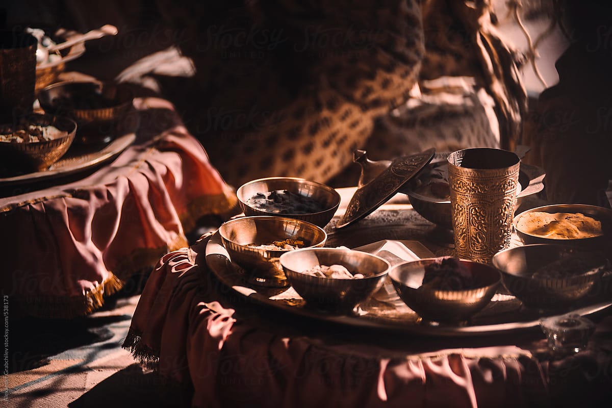 "Indian Elegant Table Setting" by Stocksy Contributor "Alexander ...