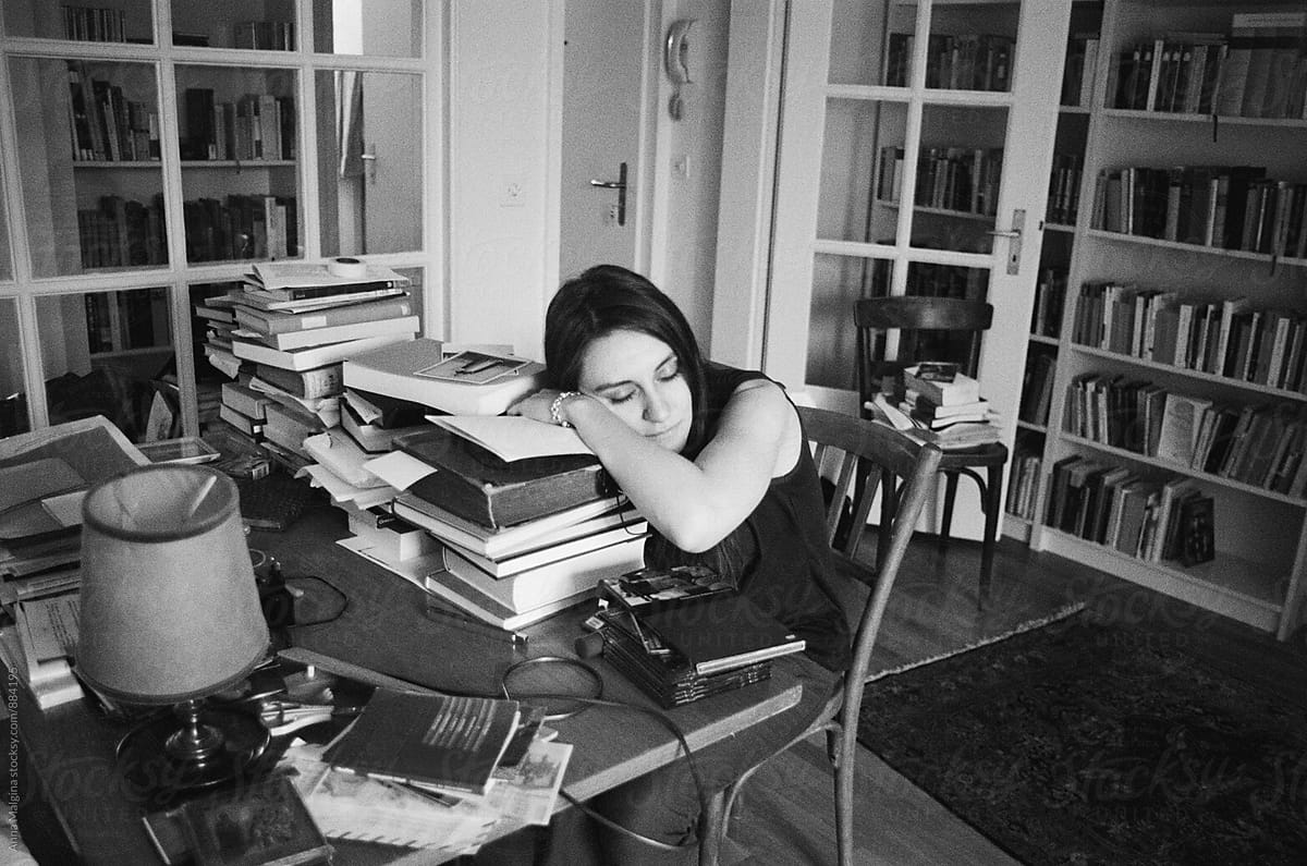"Bored And Tired Woman At Home" by Stocksy Contributor "Anna Malgina ...