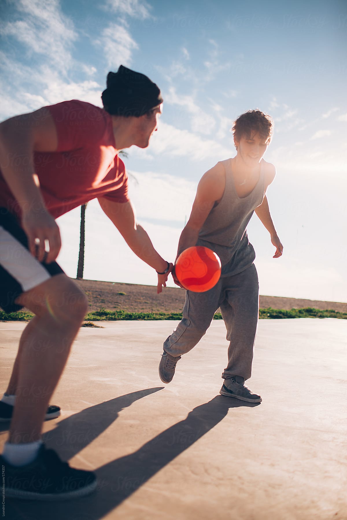 "Urban Street Basketball Match" by Stocksy Contributor "Ohlamour Studio ...
