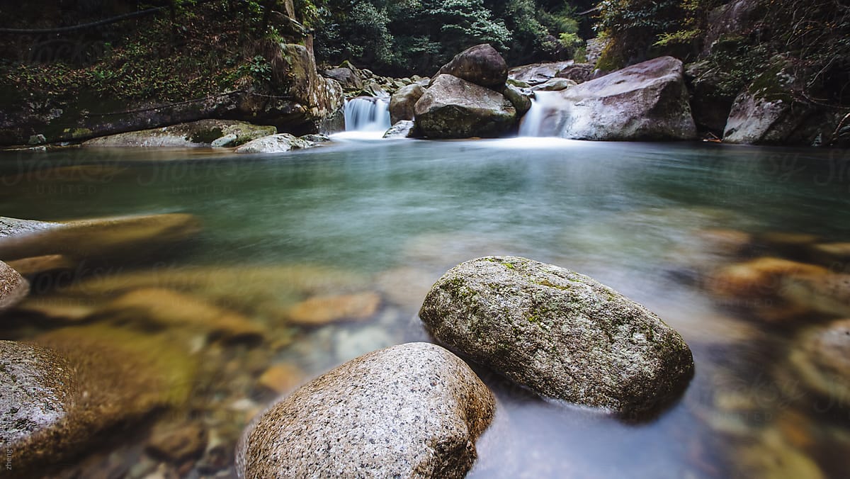 "Mountain Stream,Jiangxi,China" by Stocksy Contributor "zheng long ...