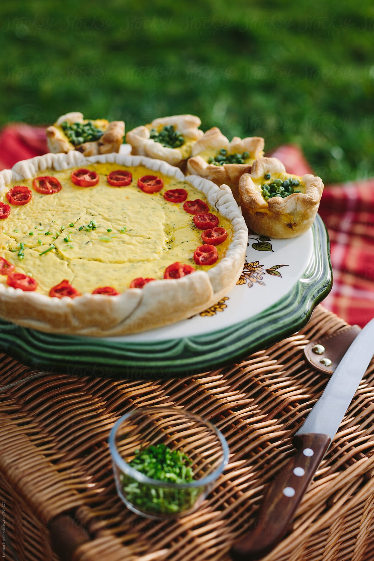"Quiche And Puff Cake" by Stocksy Contributor "Akela - From Alp To Alp ...