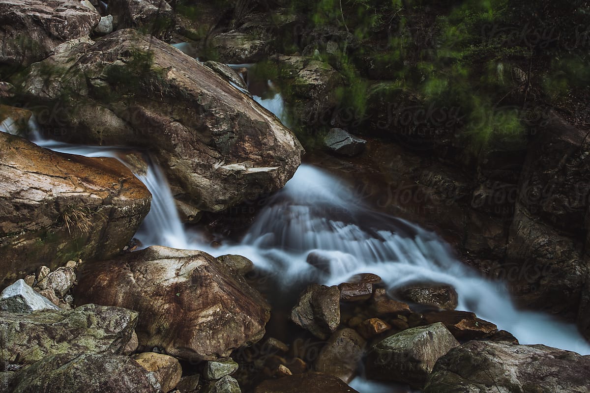 "Mountain Stream,Jiangxi,China" by Stocksy Contributor "zheng long ...