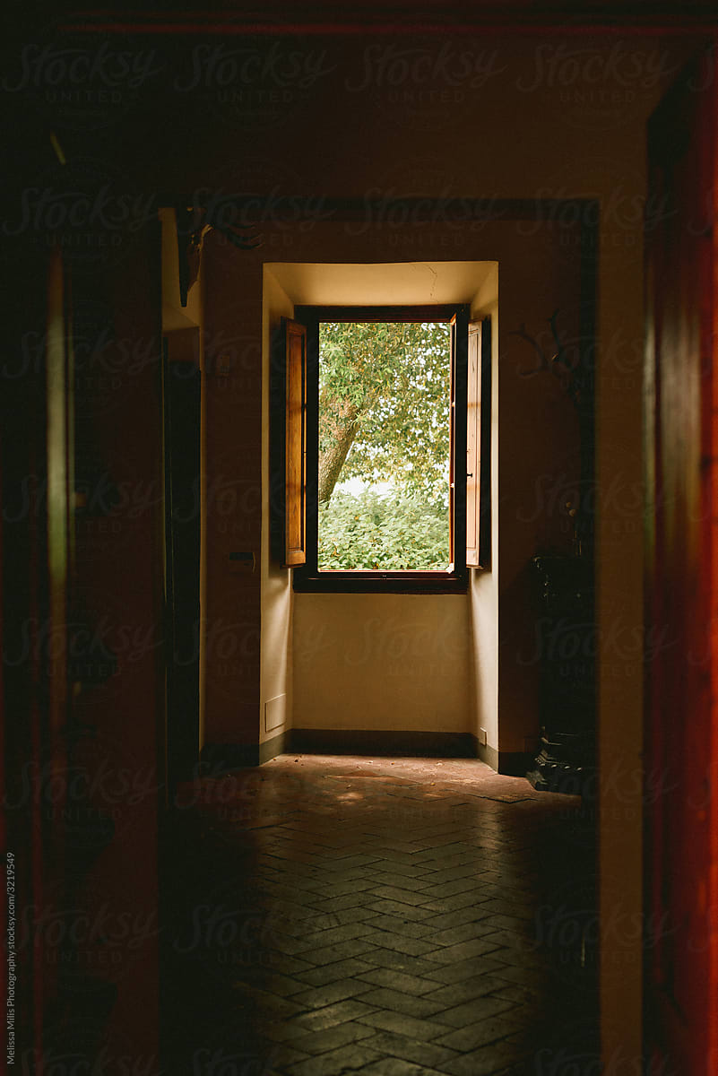 "View From An Italian House With Open Windows" by Stocksy Contributor ...