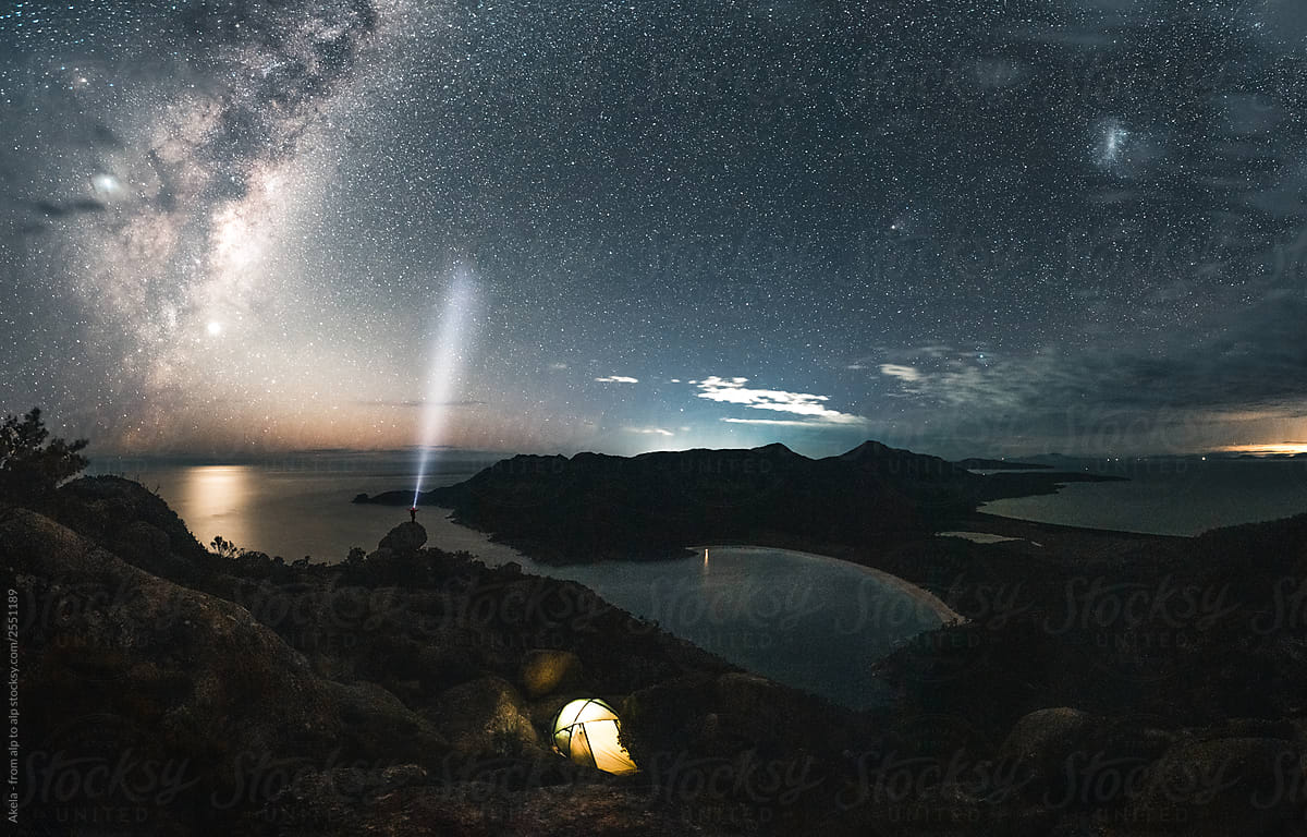 "Camping Under Stars" by Stocksy Contributor "Akela - From Alp To Alp ...