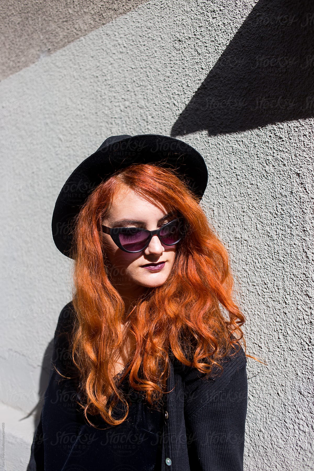 "Portrait Of Ginger Woman" by Stocksy Contributor "Twenty Eight" - Stocksy