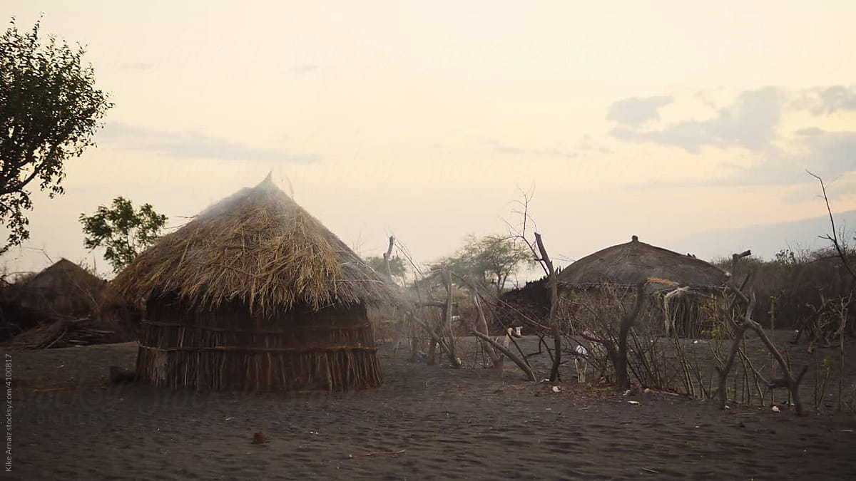«African Remote Village On Sunrise» de Stocksy Colaborador "Kike Arnaiz ...