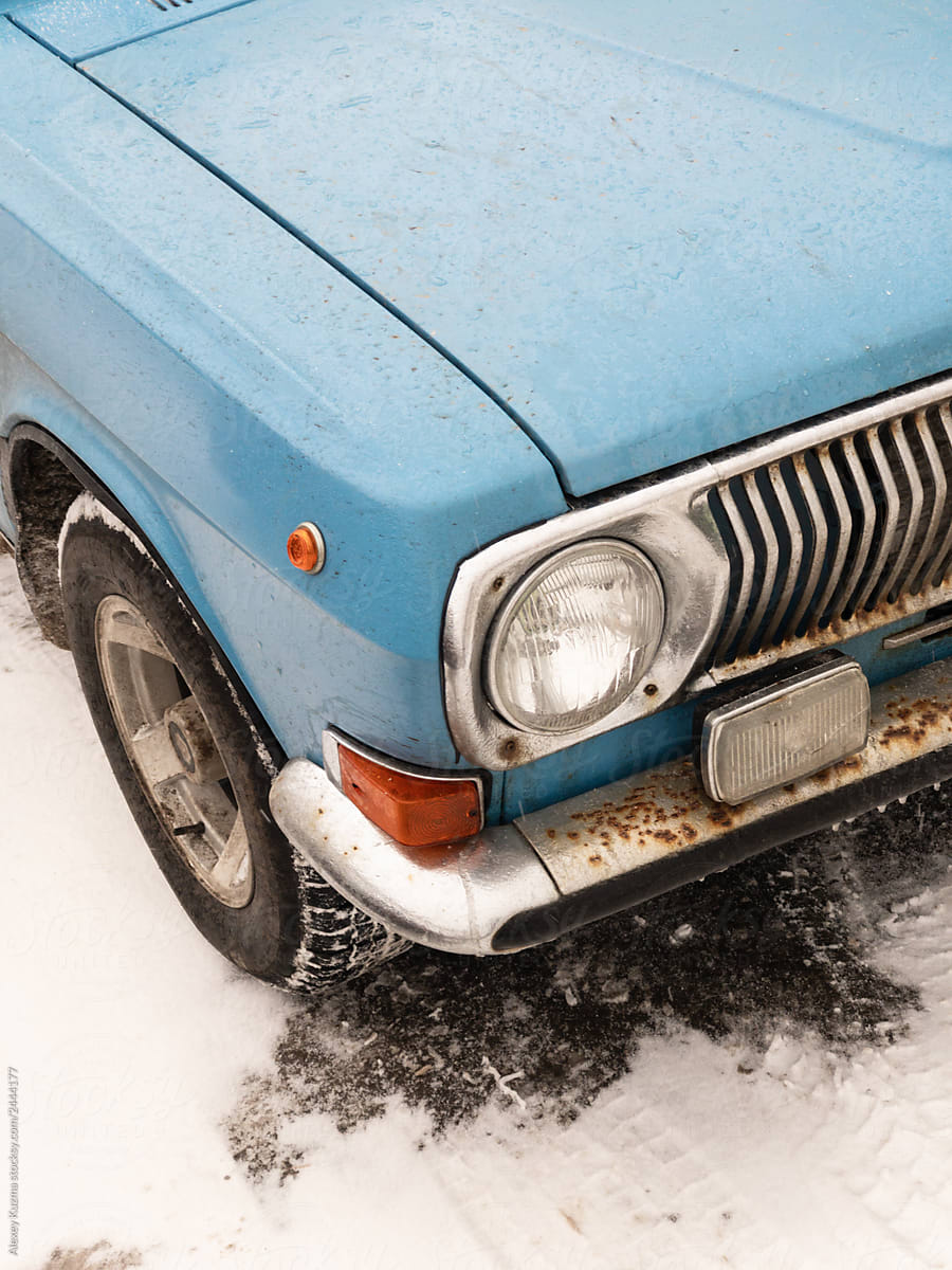 "Part Of Classic Retro Car" by Stocksy Contributor "Alexey Kuzma" - Stocksy