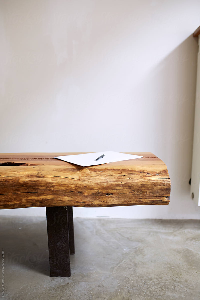"A Cool Detail Shot Of A Wooden Bench" by Stocksy Contributor "Emotion ...
