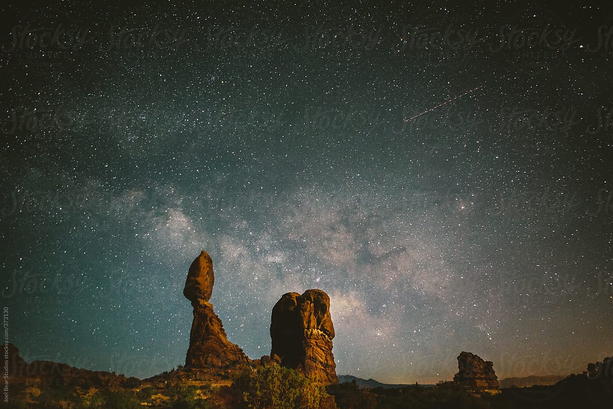 "Stars In The Desert" by Stocksy Contributor "Joel Bear Studios" - Stocksy
