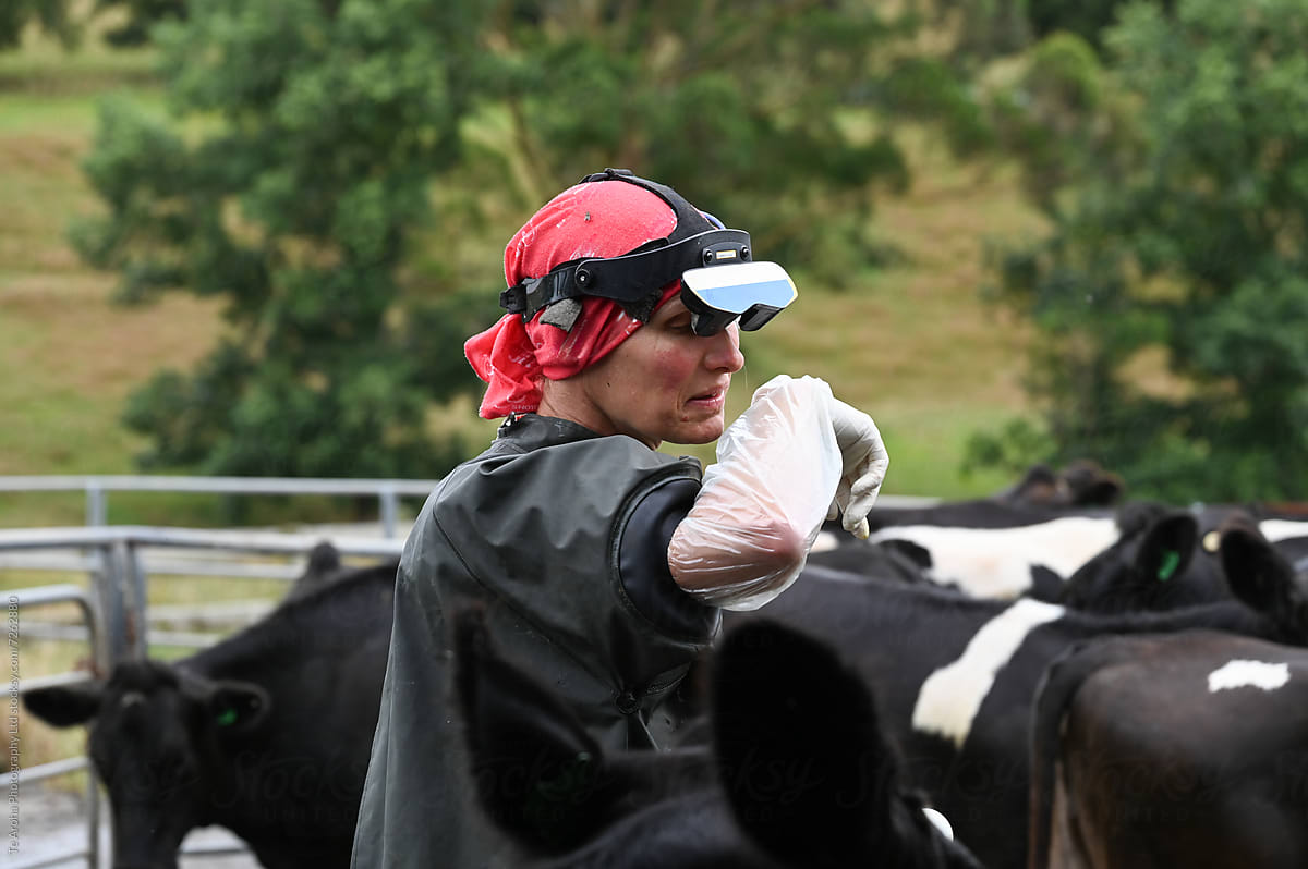"Field Surgery: Eyelid Cancer Removal In The Dairy Cow" by Stocksy ...