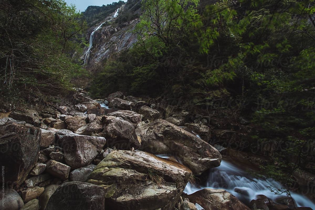 "Mountain Stream,Jiangxi,China" by Stocksy Contributor "zheng long ...