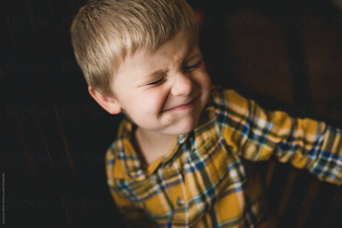 "Portrait Of A Boy Who Can't Keep His Laugh In" by Stocksy Contributor ...