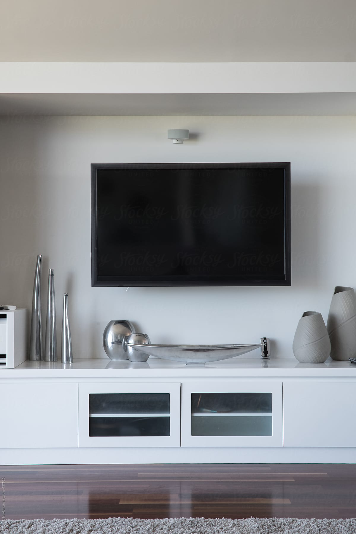"Contemporary Entertainment Area In Modern Home" by Stocksy Contributor ...