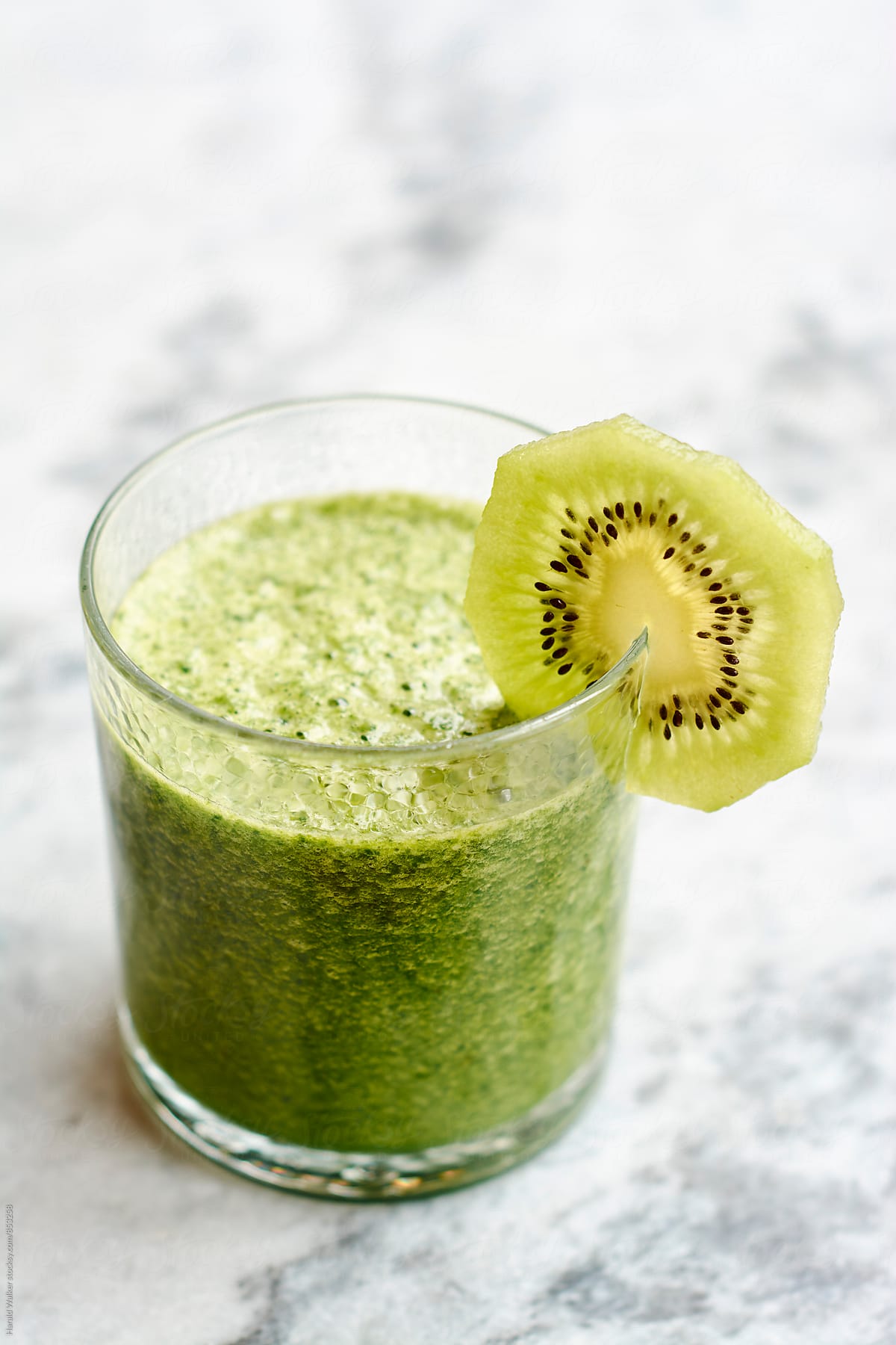 "Lean Green Smoothie" by Stocksy Contributor "Harald Walker" - Stocksy