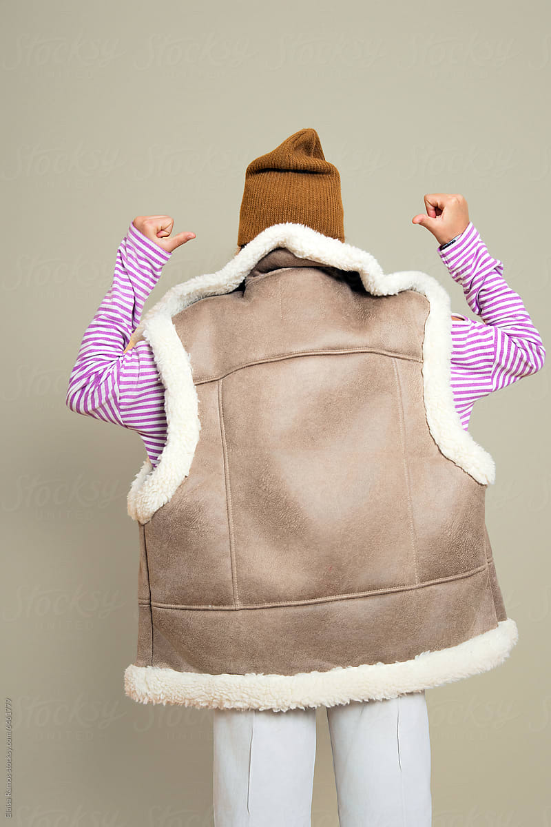 "Back View Winter Vest" by Stocksy Contributor "Eloisa Ramos" - Stocksy