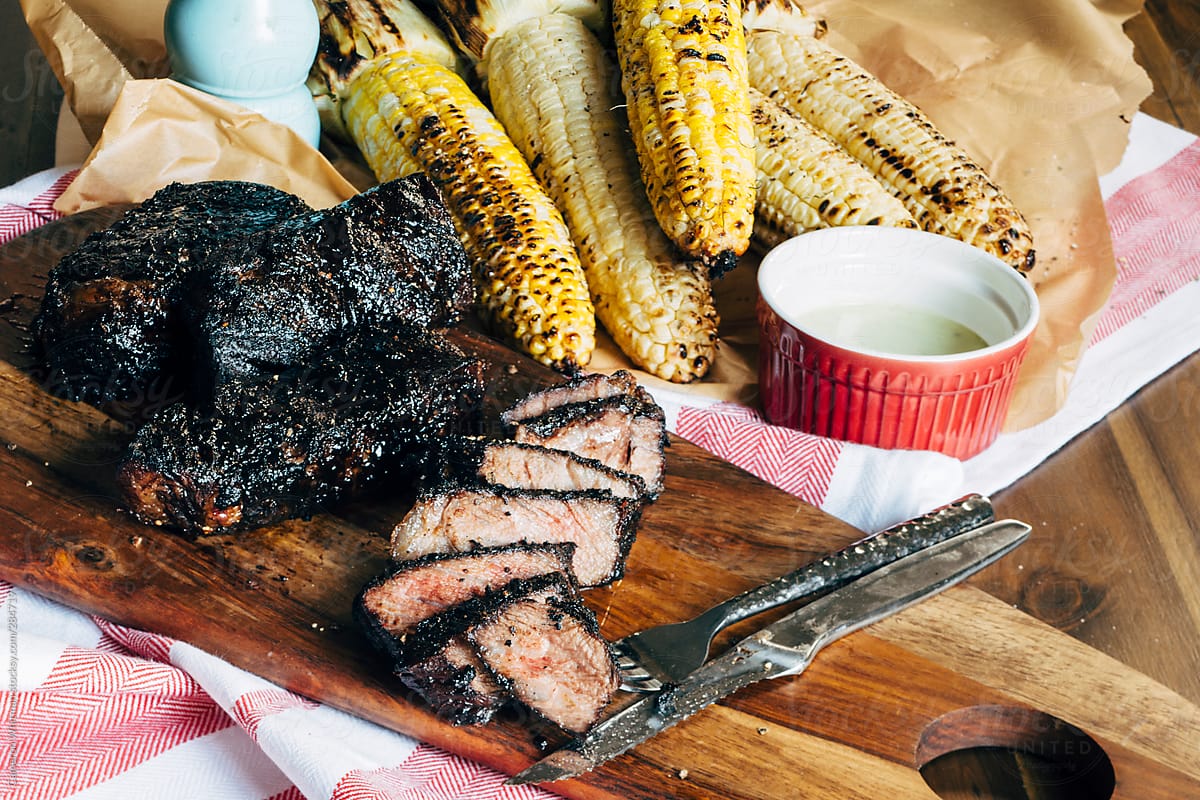 "Boneless Short Ribs With Balsamic BBQ" by Stocksy Contributor "CWP ...
