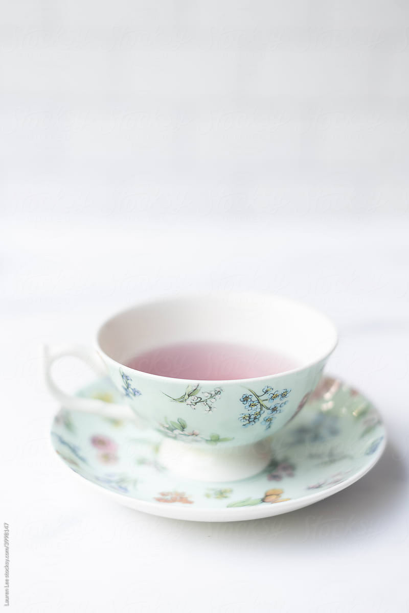 "Pretty Cup Of Tea And Saucer" by Stocksy Contributor "Lauren Lee ...