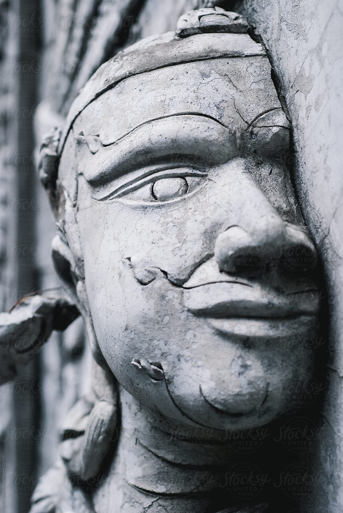 "Traditional Statue" by Stocksy Contributor "Chalit Saphaphak" - Stocksy