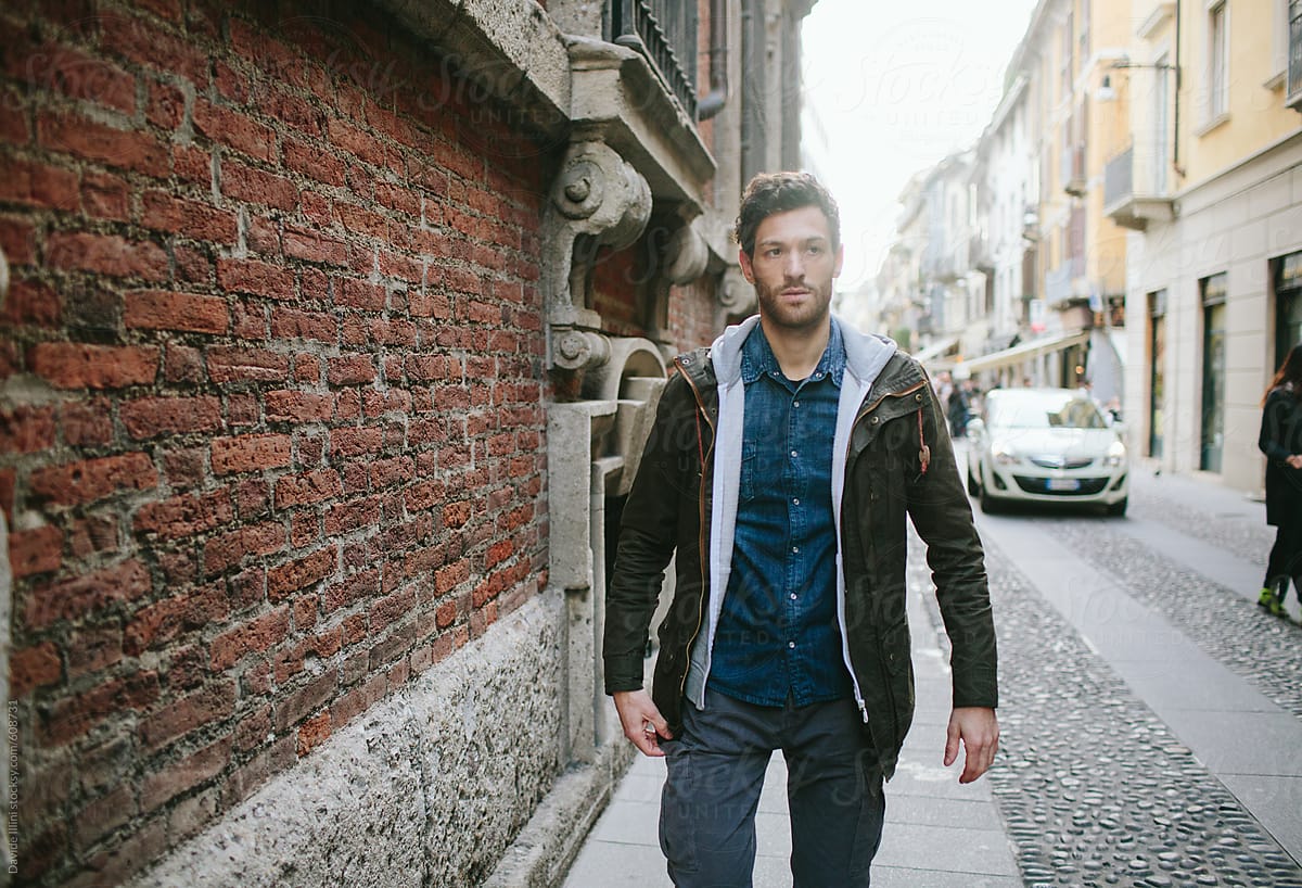 "Portrait Of A Man In The Street" by Stocksy Contributor "Davide Illini ...