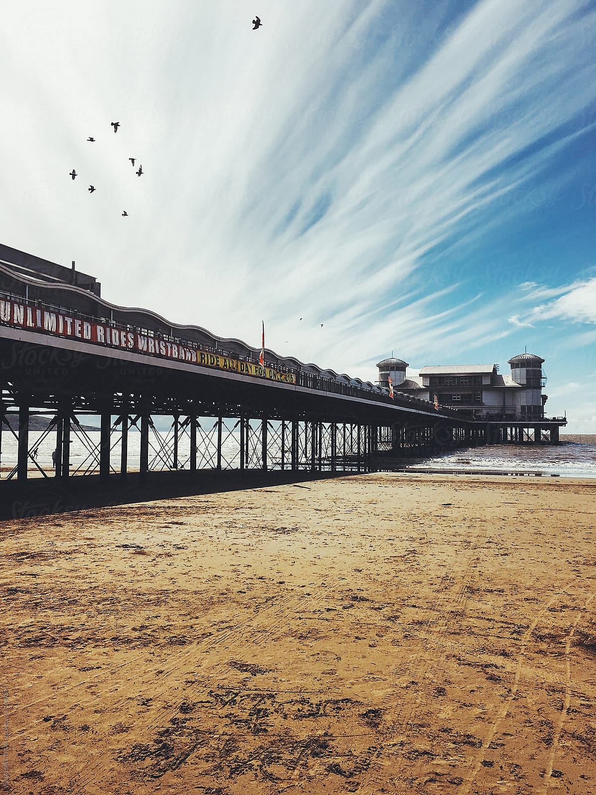 "Grand Pier On British Seaside" by Stocksy Contributor "VISUALSPECTRUM ...