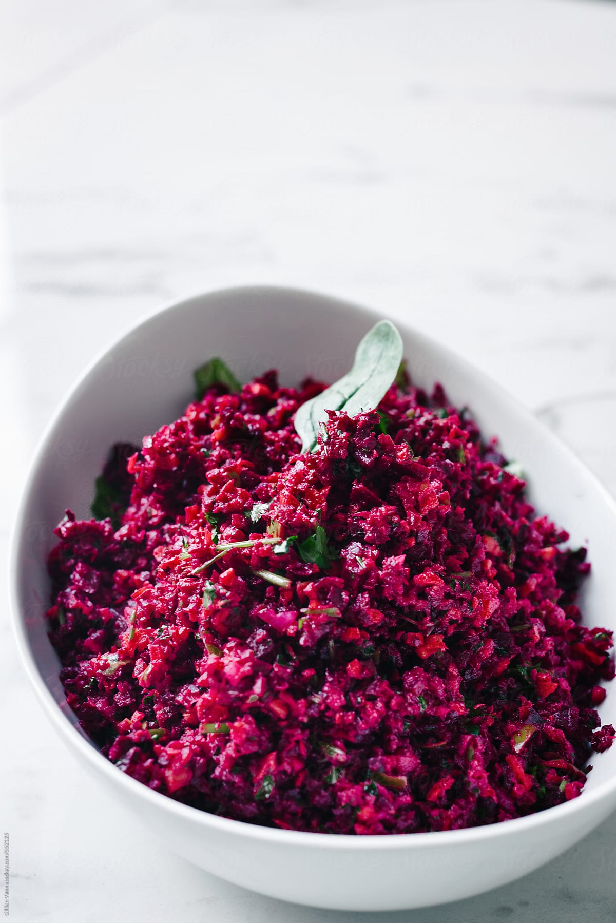 "Beetroot Salad" by Stocksy Contributor "Gillian Vann" - Stocksy
