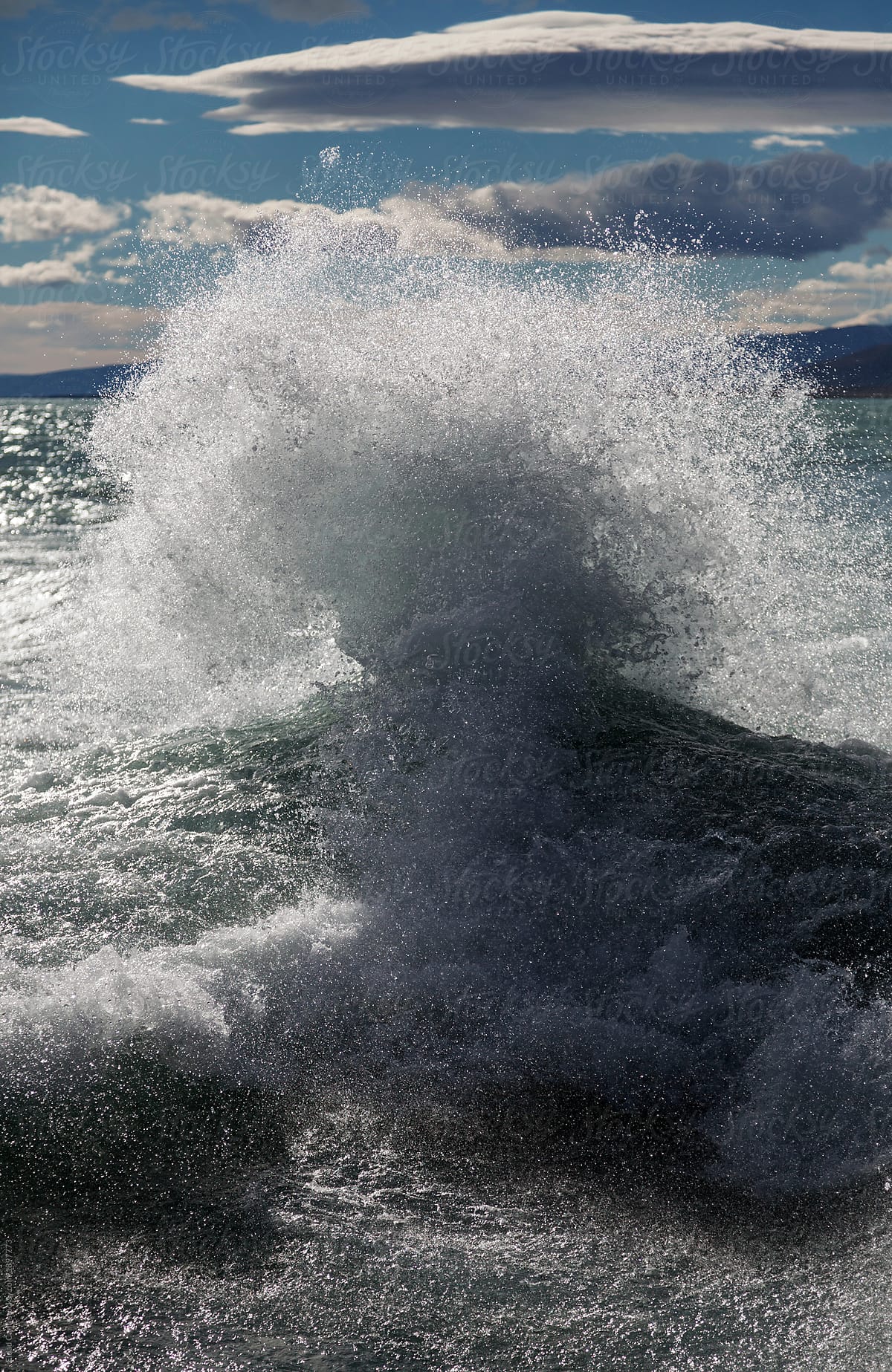 "Glacial Lake Sailing Views" by Stocksy Contributor "Eldad Carin" - Stocksy
