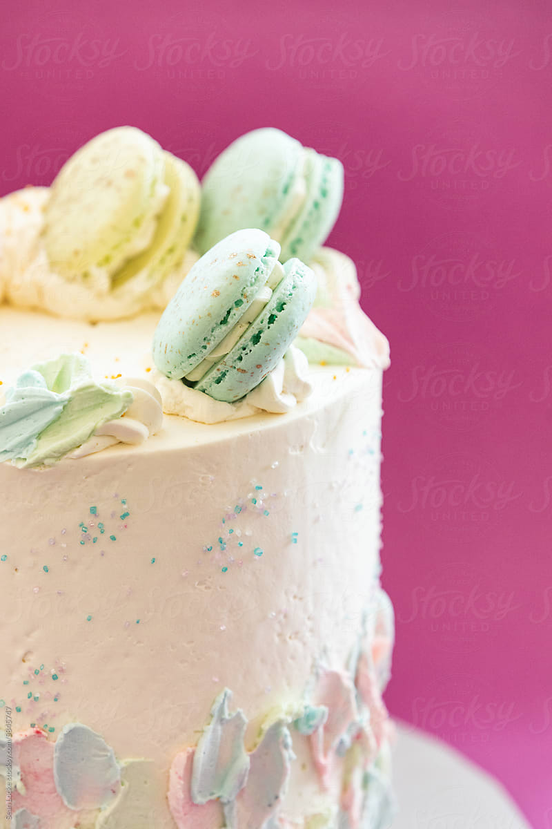 "Hand Decorated Custom Iced Cake" by Stocksy Contributor "Sean Locke ...