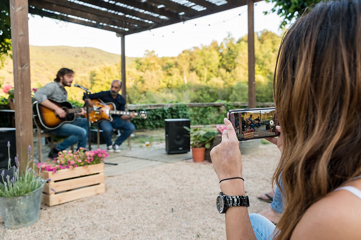 "People Having Party On Backyard" by Stocksy Contributor "Bisual Studio ...