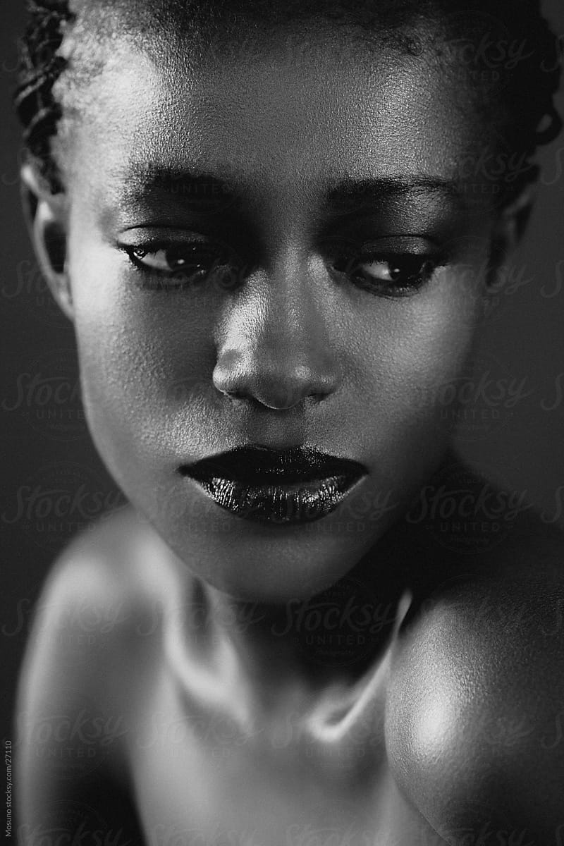 Melancholic Woman In Black And White By Stocksy Contributor Mosuno Melancholic Woman In Black And White By Stocksy Contributor Mosuno