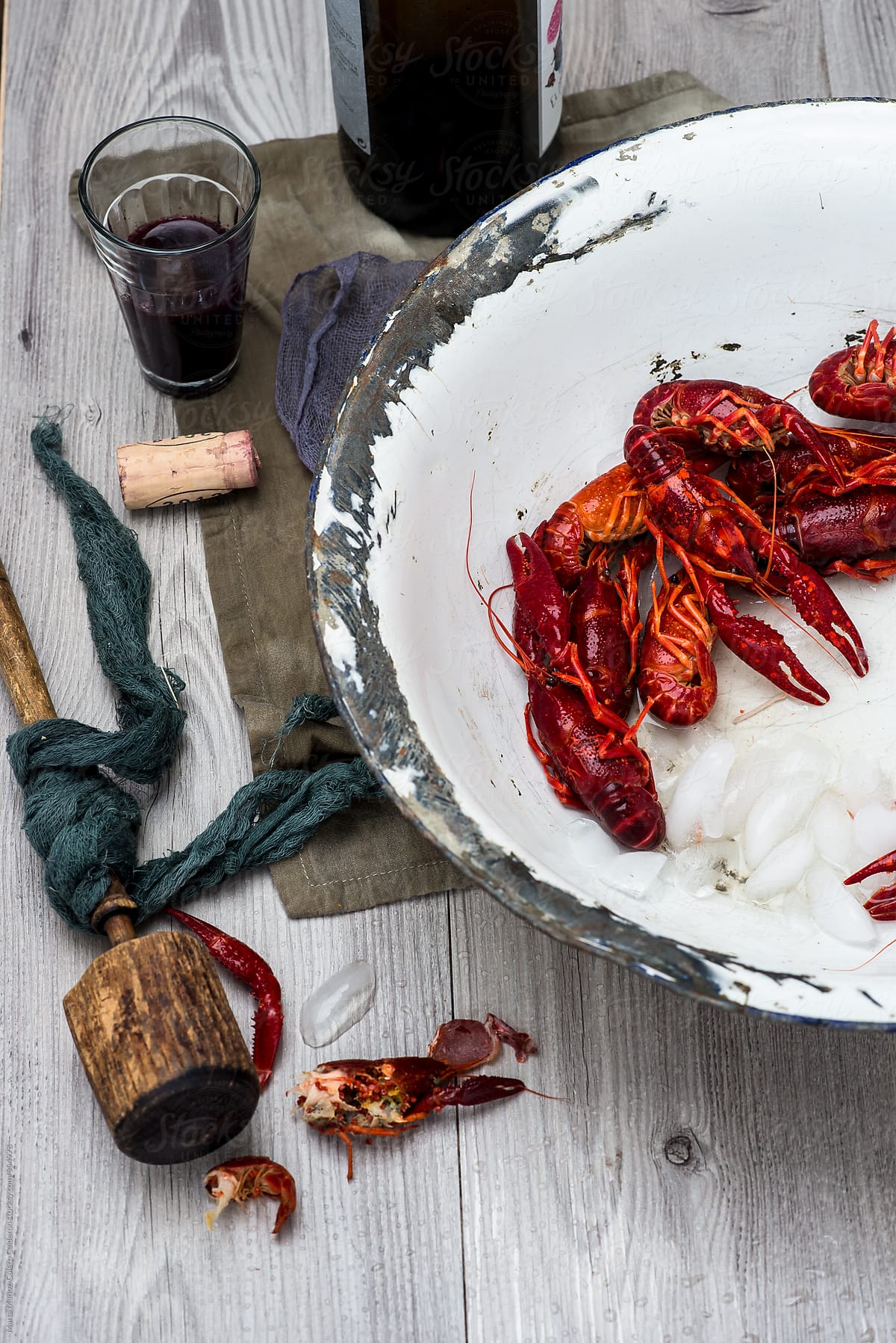 "Crayfish On A Basin" by Stocksy Contributor "Marta Muñoz-Calero ...