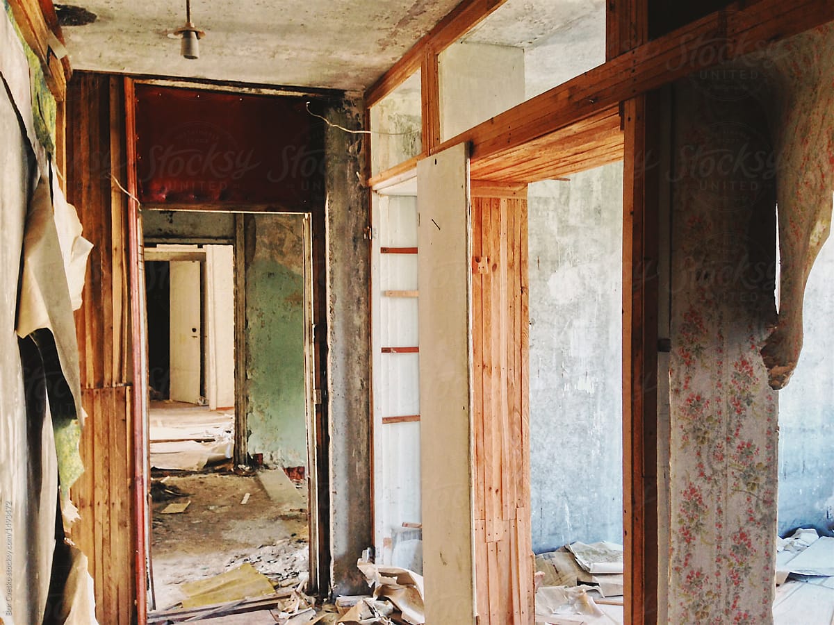 "Old Ruined Corridor" by Stocksy Contributor "Bor Cvetko" - Stocksy