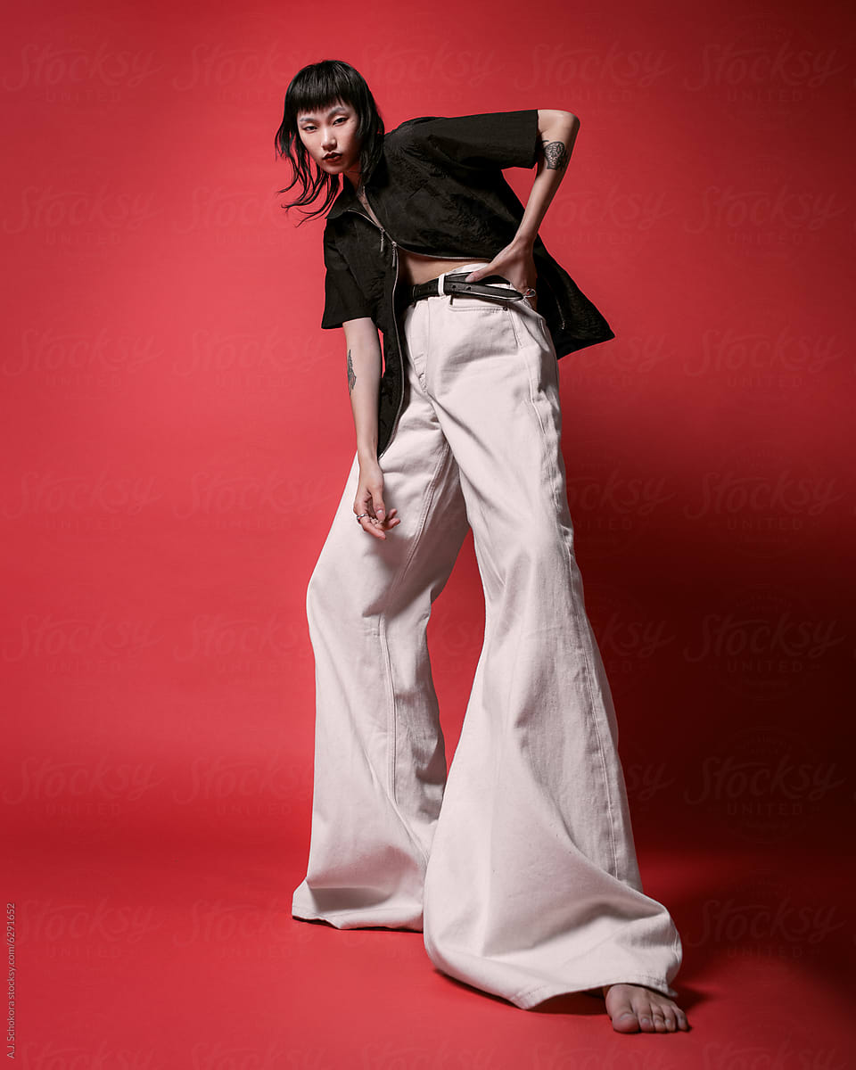 "Wide Angle Pants" by Stocksy Contributor "A.J. Schokora" - Stocksy
