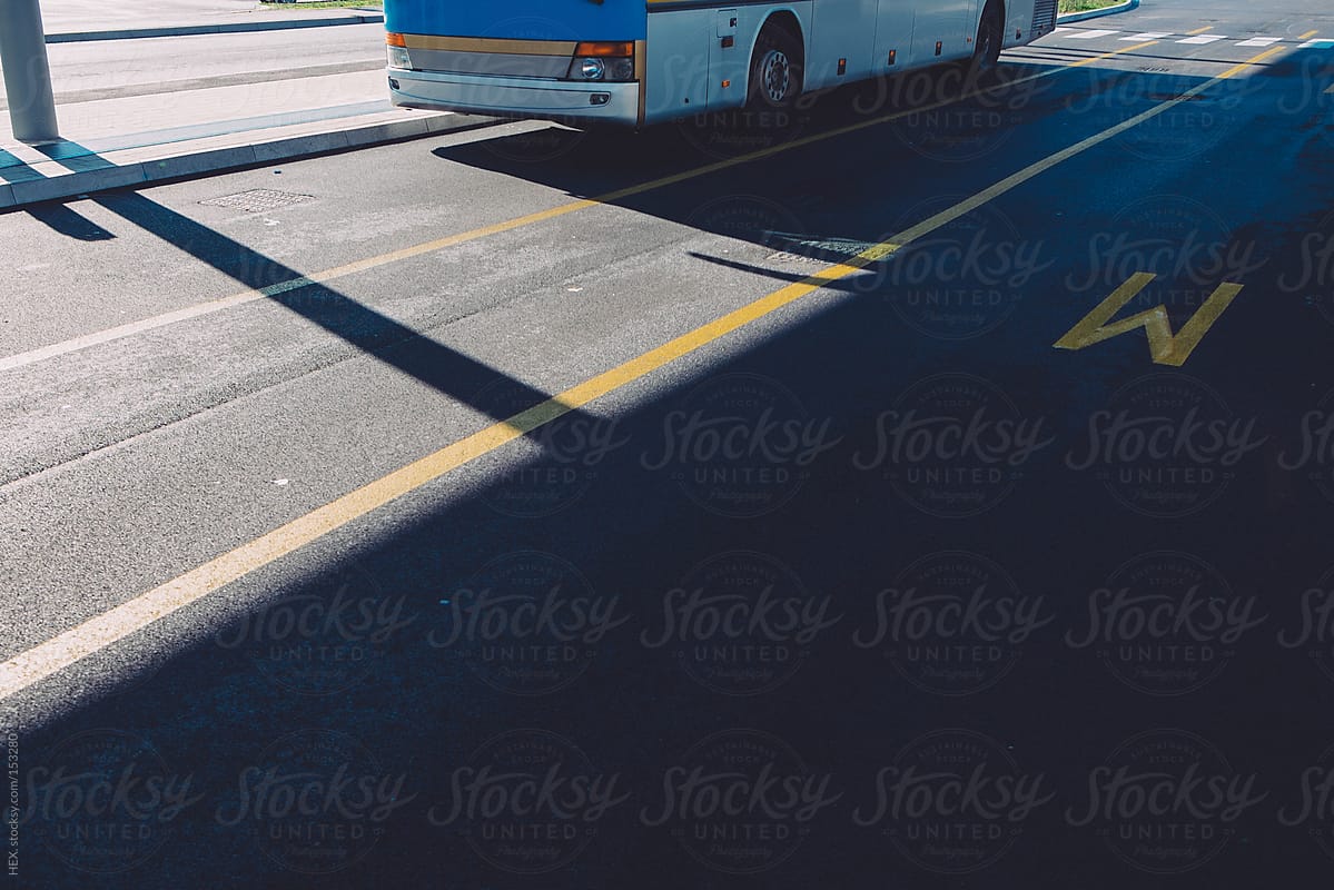"Empty Bus Station" by Stocksy Contributor "Mattia" - Stocksy