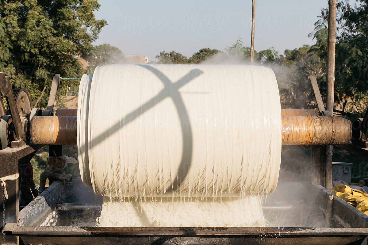 "Large Roll Of Fabric India" by Stocksy Contributor "Jesse Morrow ...