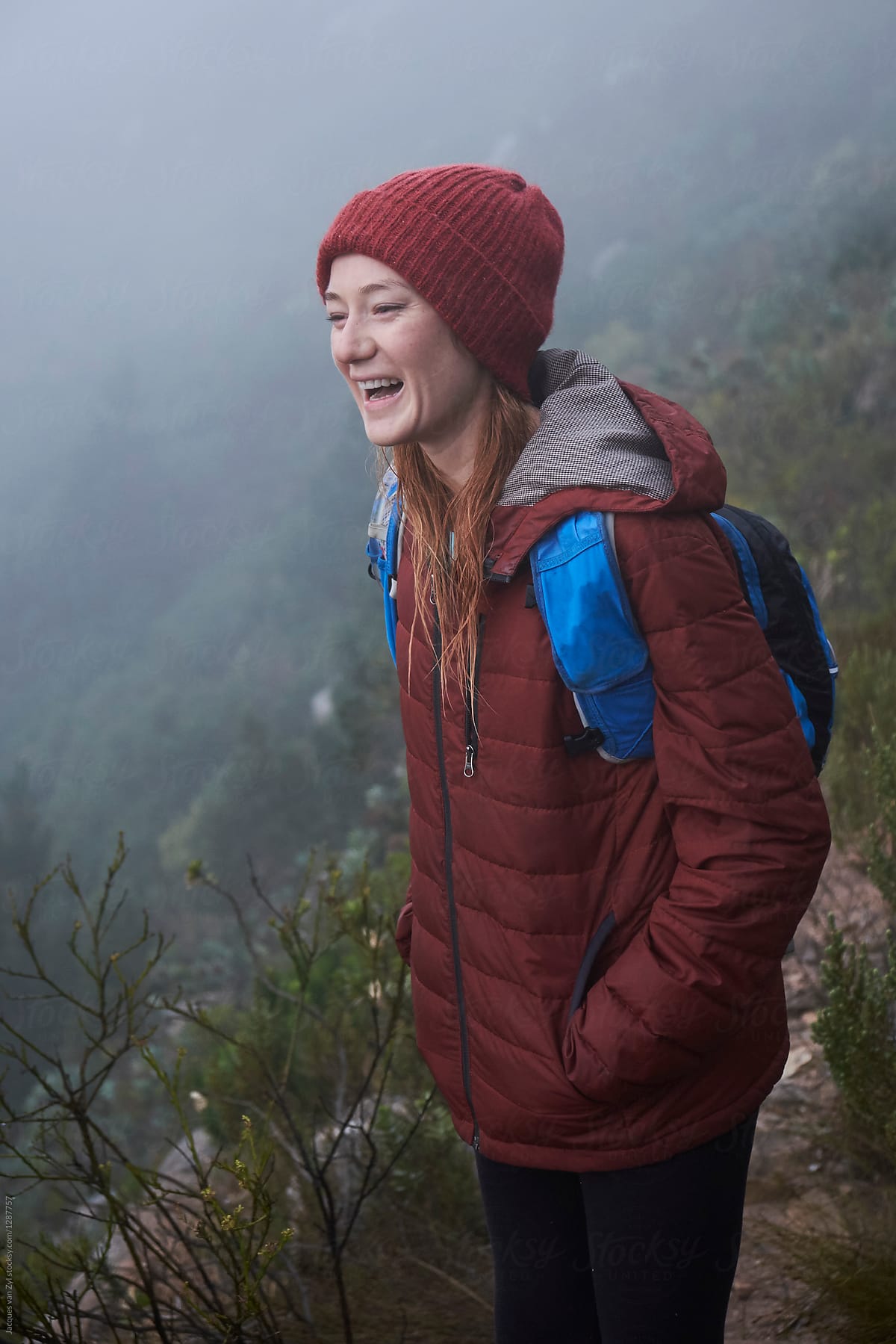 "Misty Devils Peak" by Stocksy Contributor "Jacques Van Zyl" - Stocksy