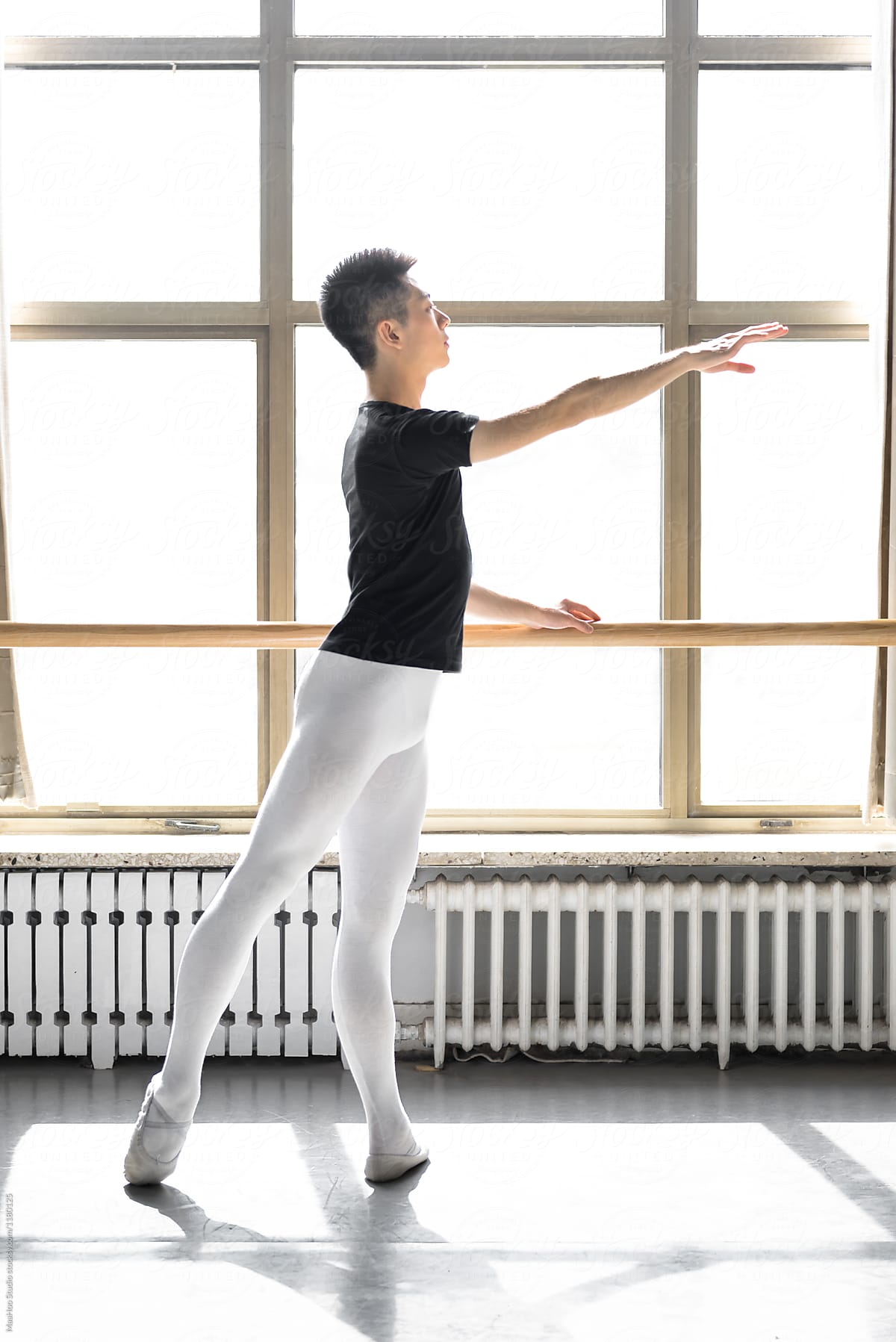 "Professional Male Dancer Practicing Movement" by Stocksy Contributor ...
