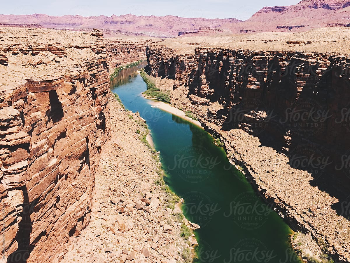 "Colorado RIver From A Bridge Near Lee's Ferry" by Stocksy Contributor ...