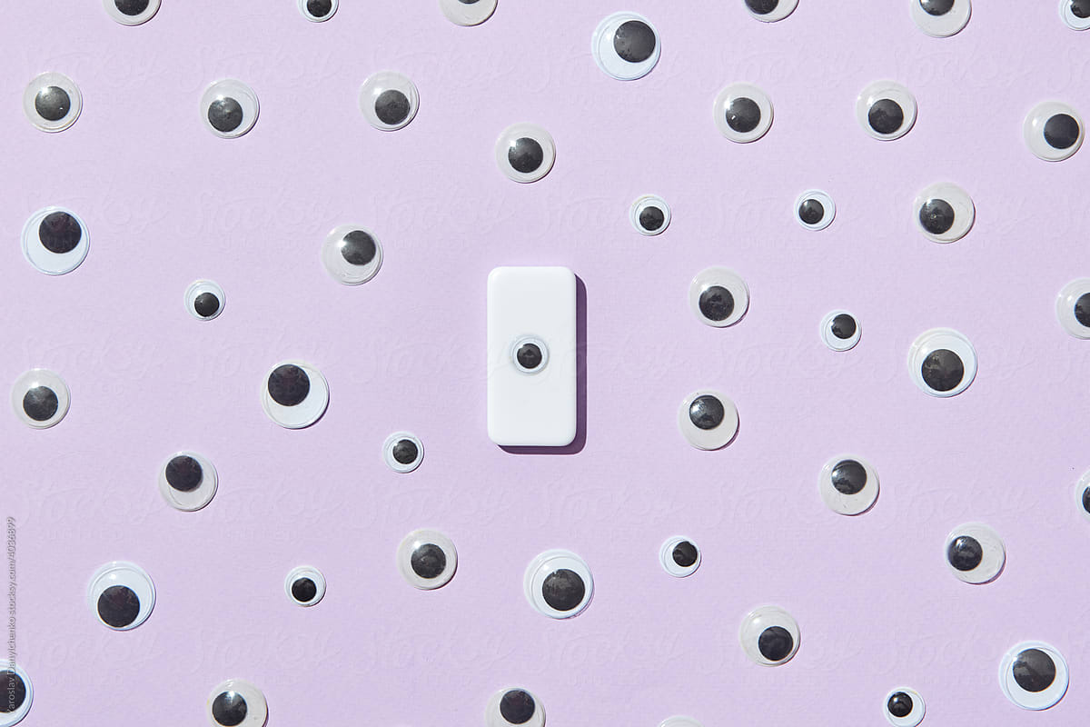 "Domino Piece With Scattered Eyes" by Stocksy Contributor "Yaroslav ...