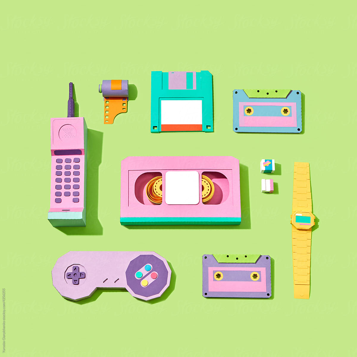 "Handmade Paper Retro Things." by Stocksy Contributor "Yaroslav ...