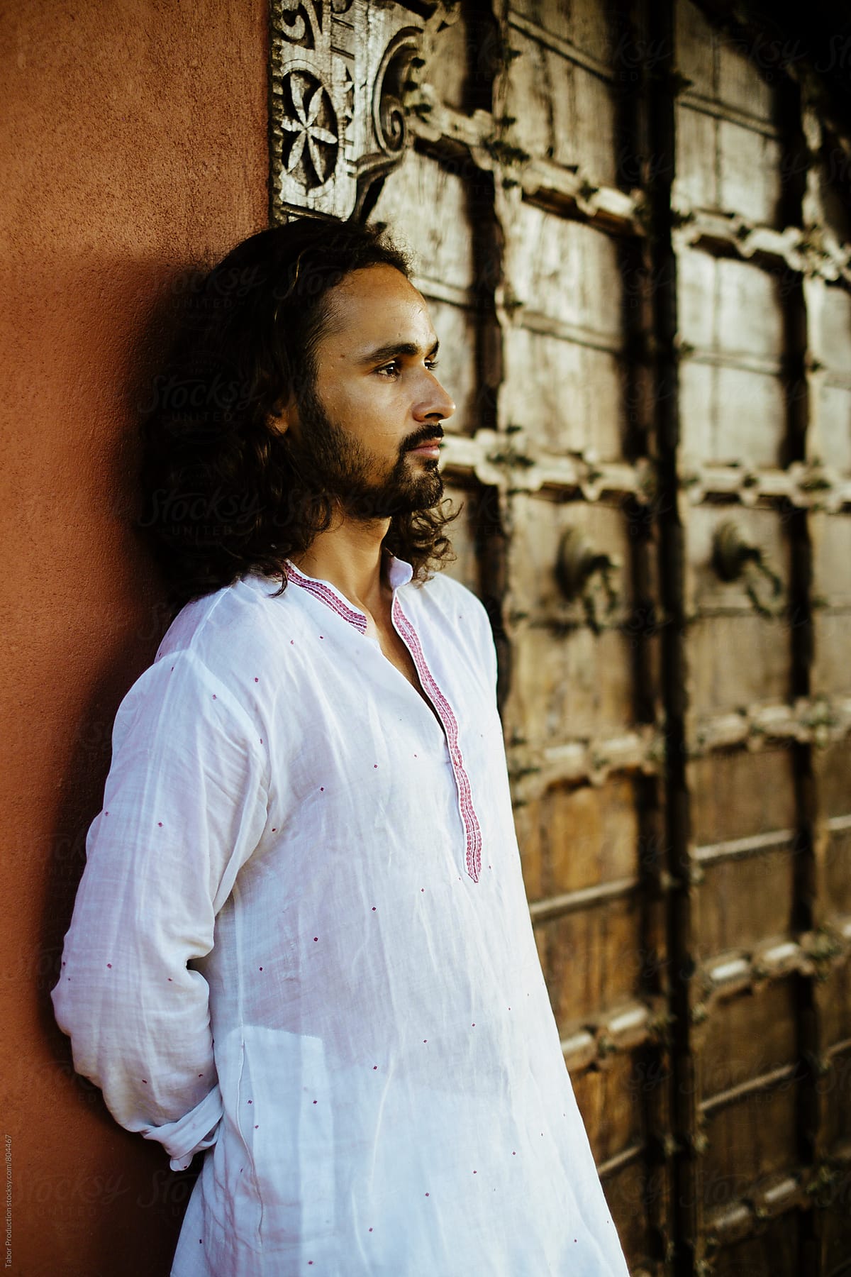 "Indian Man Portrait" by Stocksy Contributor "Artem Zhushman" - Stocksy