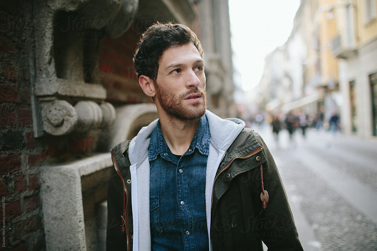 "Portrait Of A Man In The Street" by Stocksy Contributor "Davide Illini ...