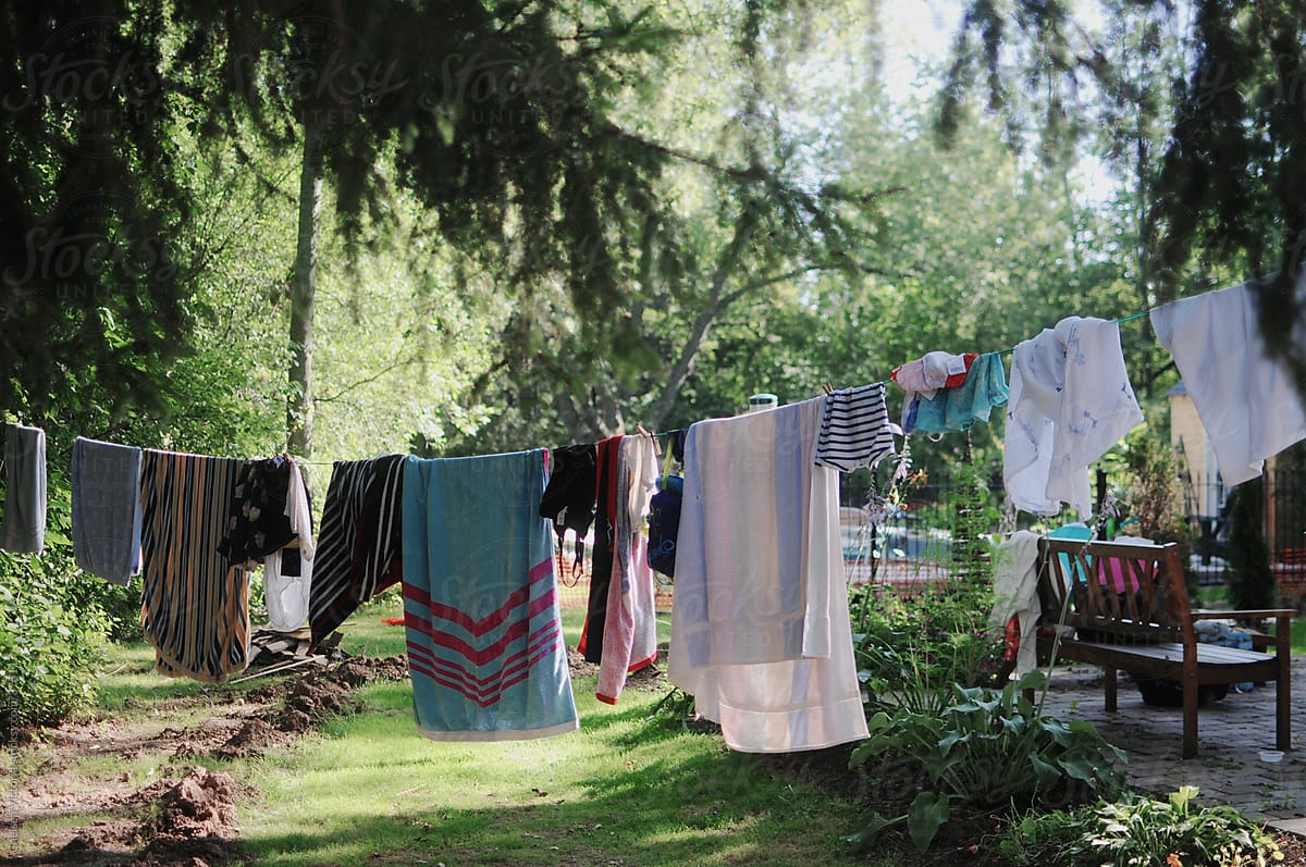 "Clothes Drying On A Line" by Stocksy Contributor "Chelsea Victoria ...
