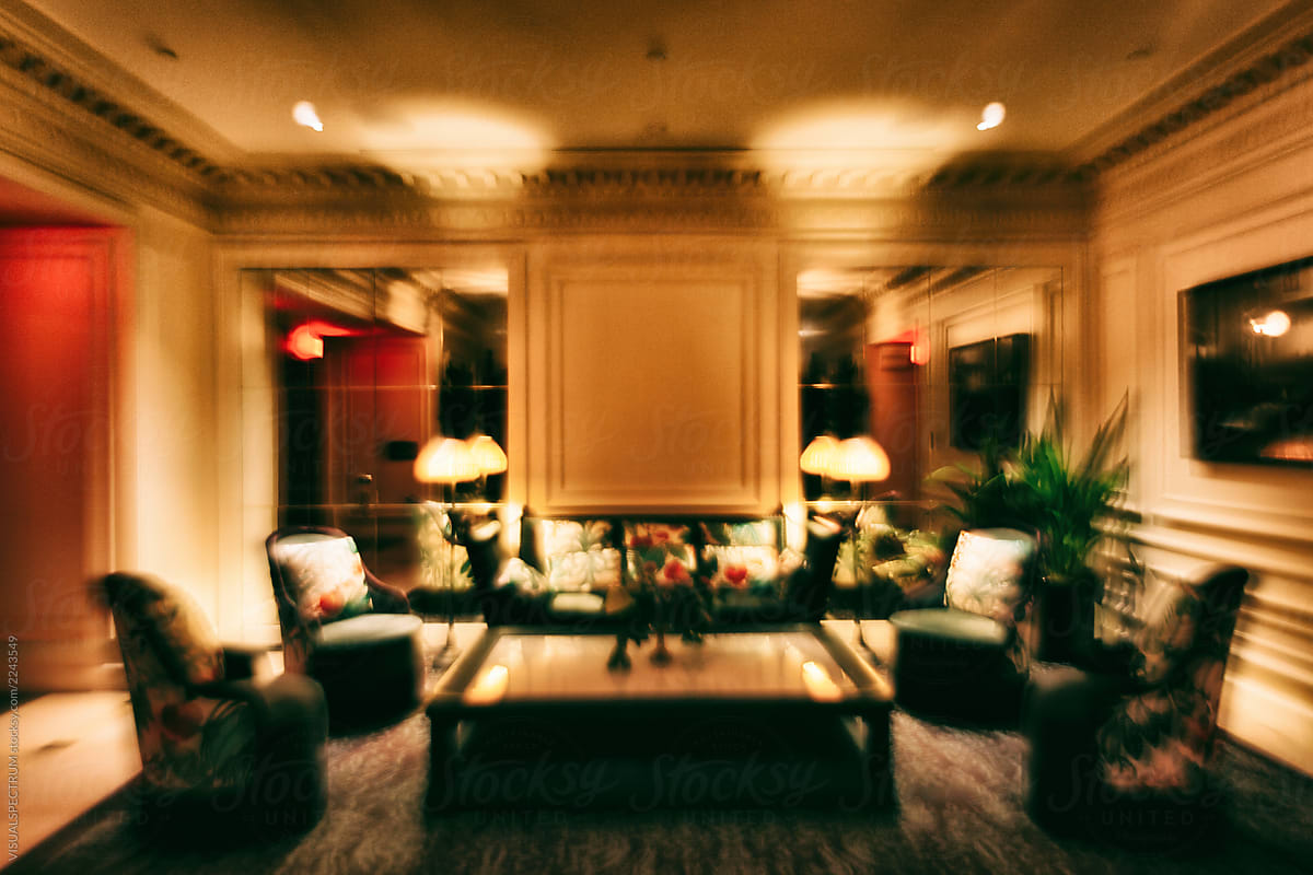 "Motion-Blurred Dimly Lit Deluxe Interior Design" by Stocksy ...