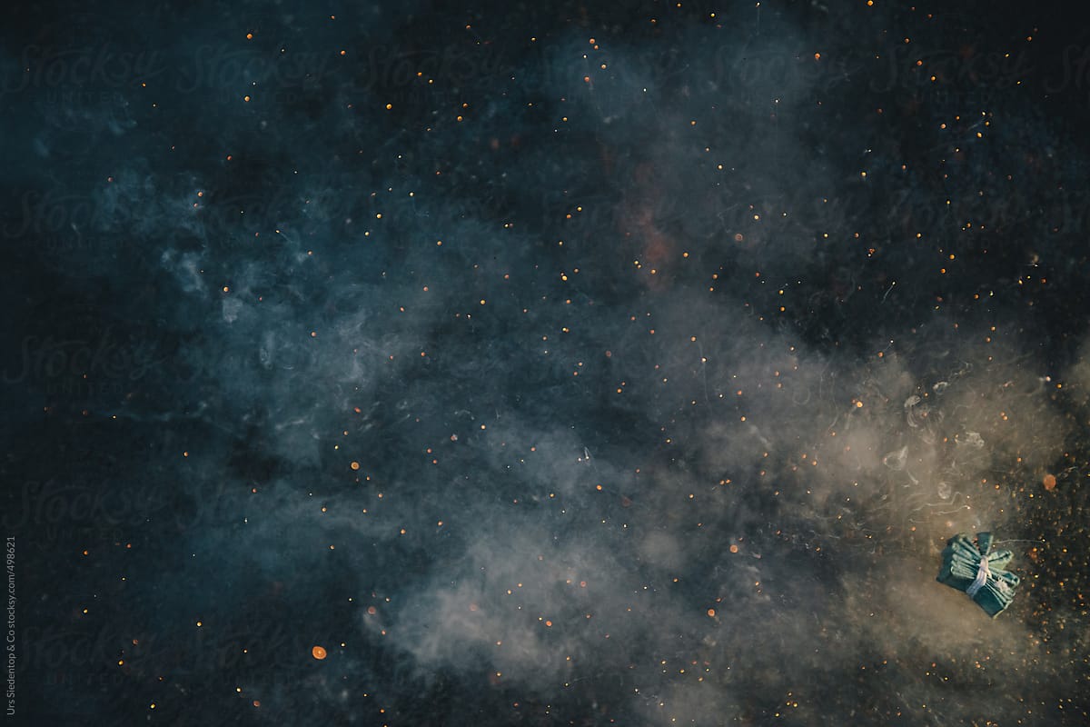 "Jumping Firecracker" by Stocksy Contributor "Urs Siedentop & Co" - Stocksy